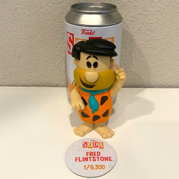 Funko | Toys | Funko Soda Fred Flintstone Vaulted | Poshmark